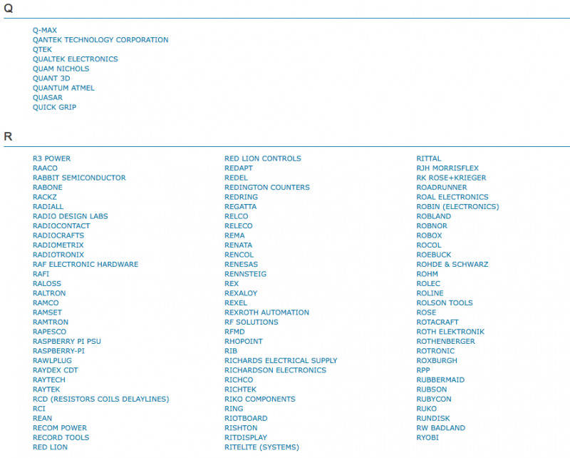 Brands we Carry – CNW Electronics Pte Ltd